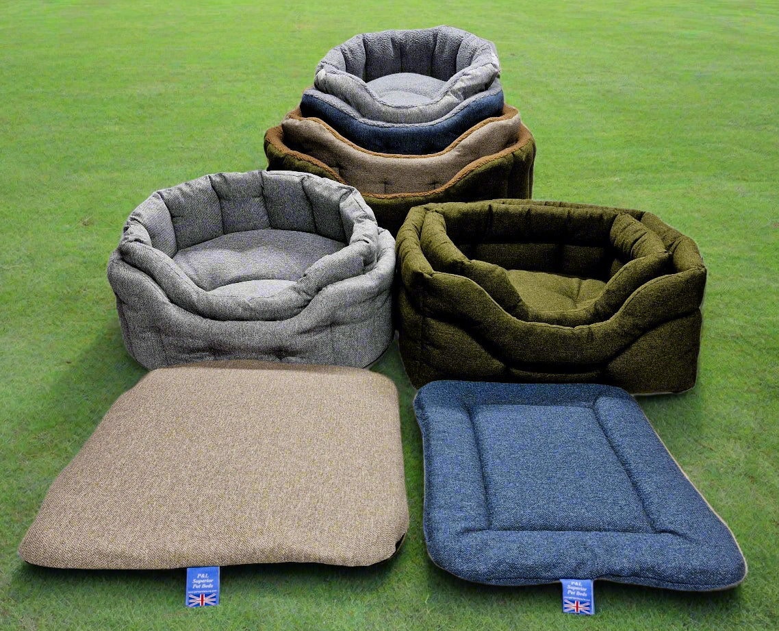 Orkney Collection – Handmade Tweed Dog Beds | Country Dog Bed – P&L ...